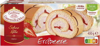 Coppenrath & Wiese Sahnerollen » Leckere Schnitten mit Sahne